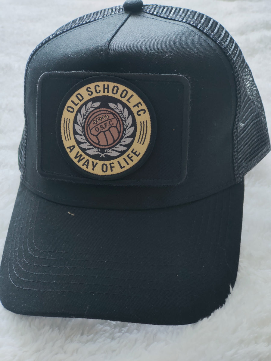 Removable Patch Cap – black – Old School FC