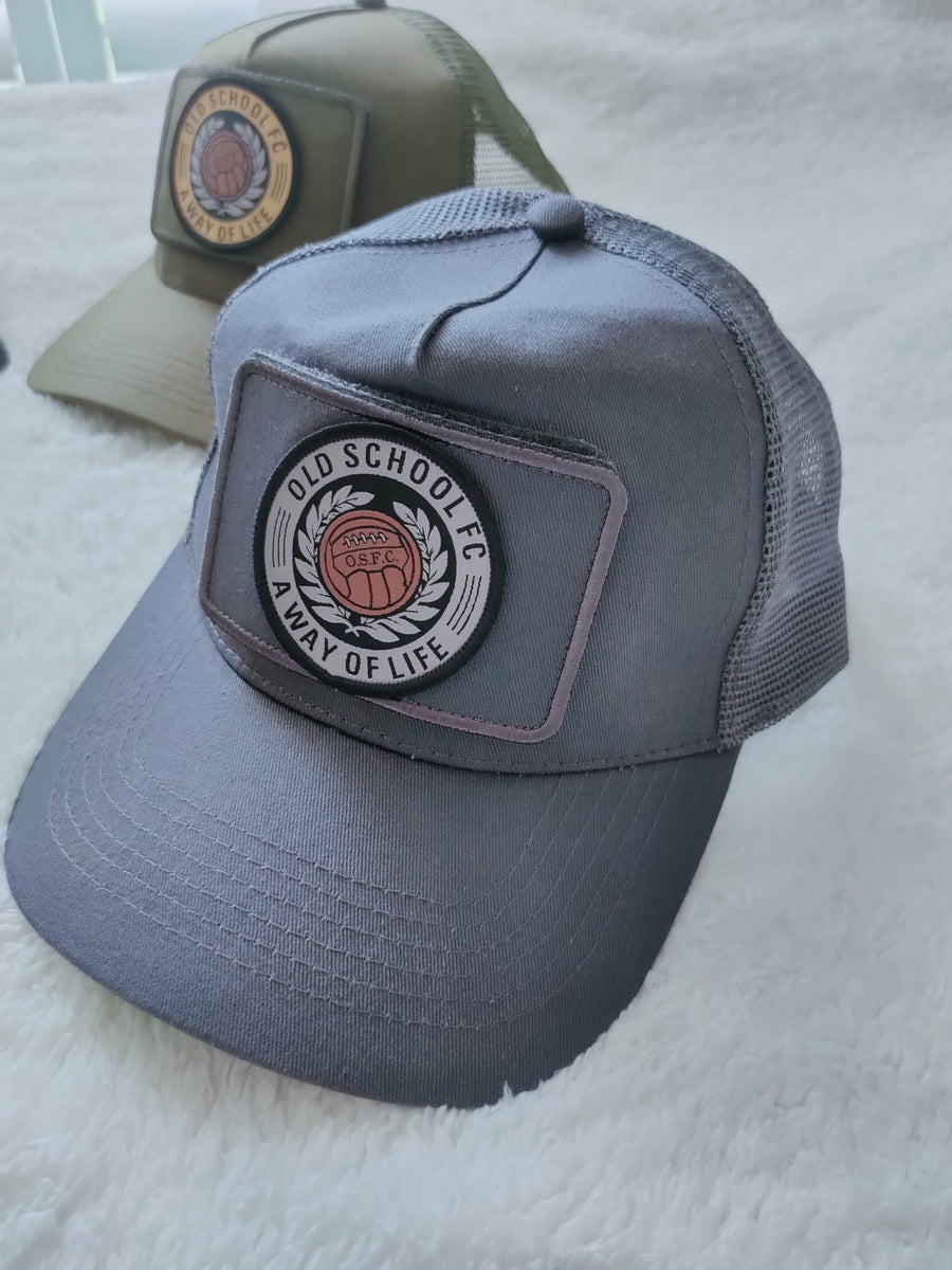 Removable Patch Cap - graphite grey – Old School FC