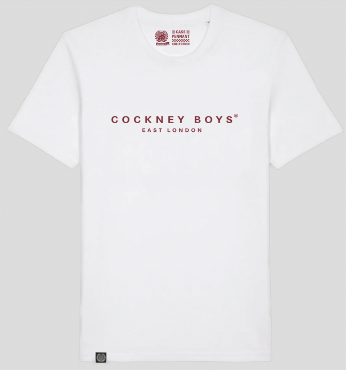 Cockney Boys - T-shirt-white – Old School FC